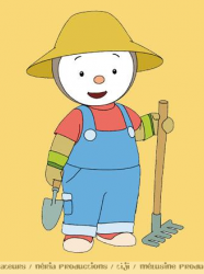 Les personnages de tchoupi