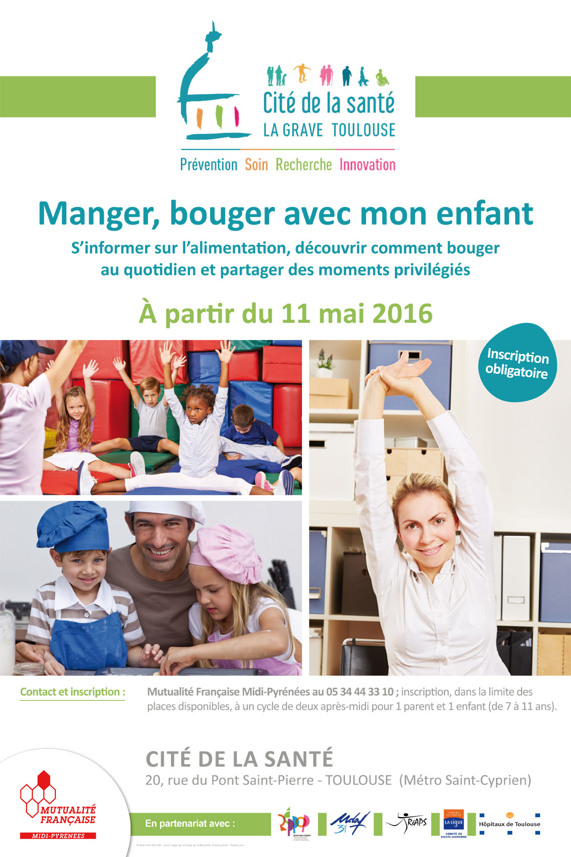 "Manger, bouger avec mon enfant" : ateliers parents et enfants sur l ...