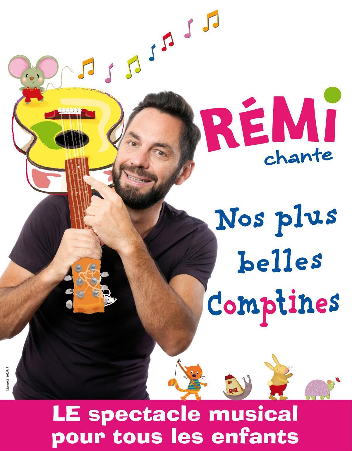 Rémi chante "Nos plus belles comptines" : spectacle musical pour ...