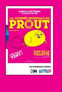 Journée mondiale du Prout au Parc de la Villette (Paris) le 20 ...