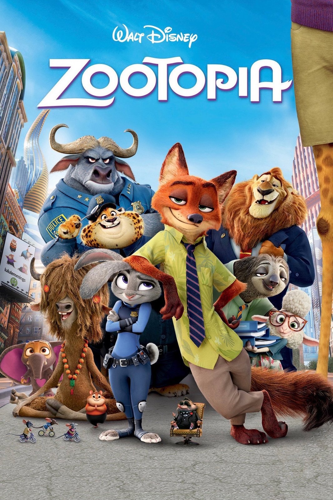 Zootopie - un dessin animé familial Disney réalisé par Byron Howard ...