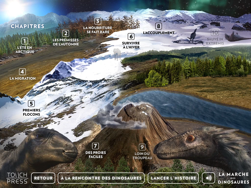 La Marche des Dinosaures, une appli ludique et interactive pour faire ...