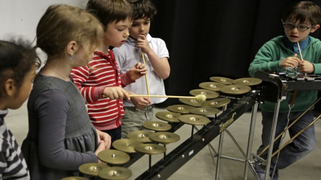 Dans la famille orchestre : les percussions, les bois, les cordes et ...