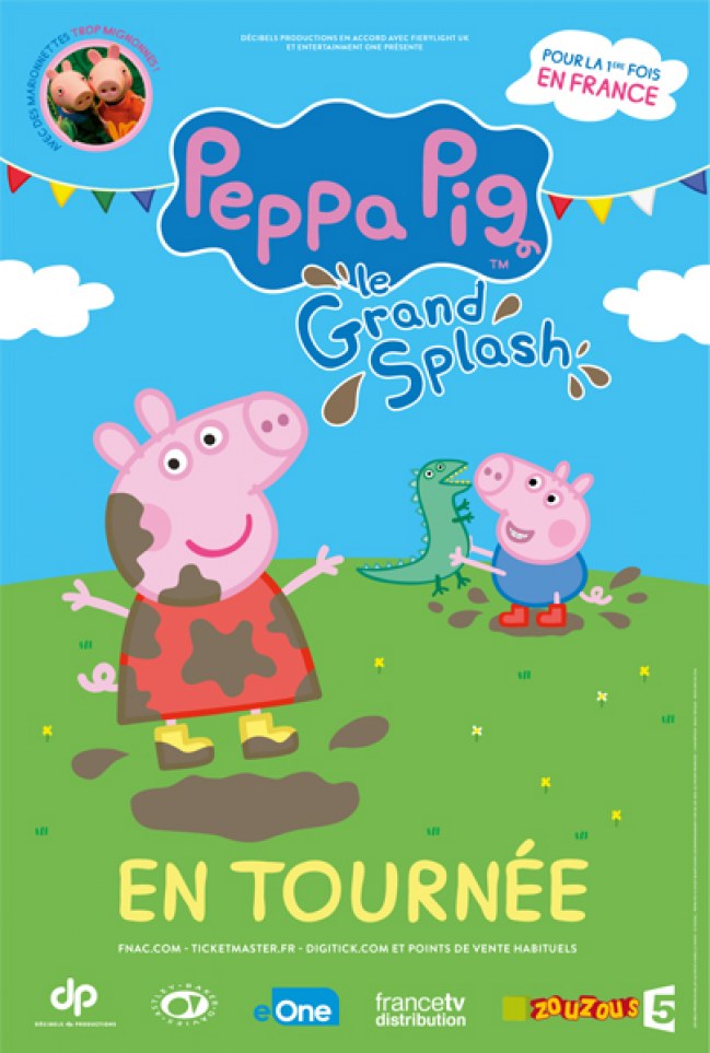 Peppa Pig, le Grand Splash : spectacle jeune public - Citizenkid