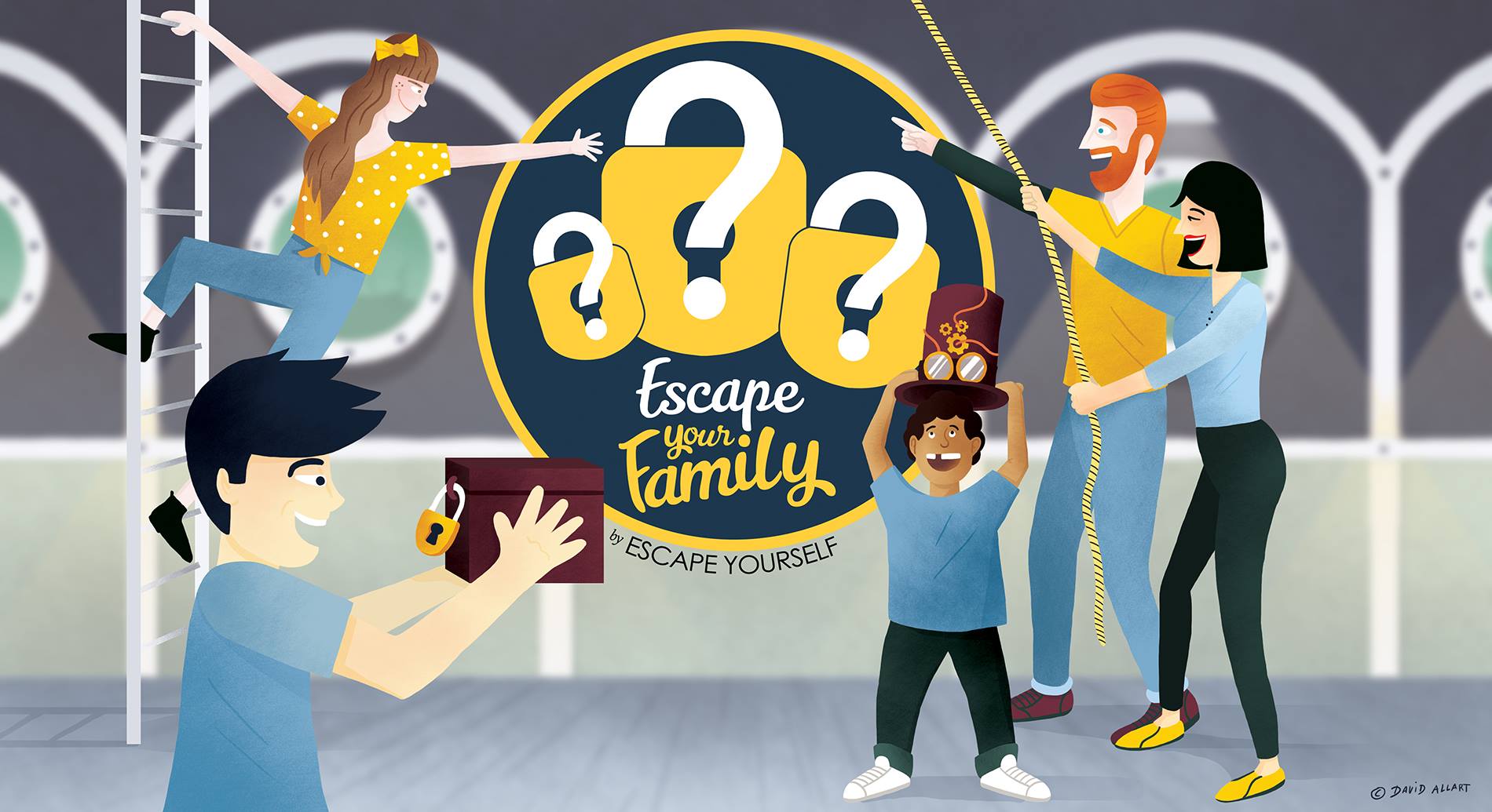 Escape your Family : escape game pour les familles et enfants dès 6 ans ...