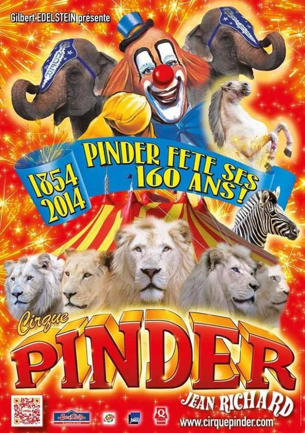 Cirque Pinder : votre entrée pour le Cirque Pinder à prix réduits - A Rennes du 8 au 12 octobre ...