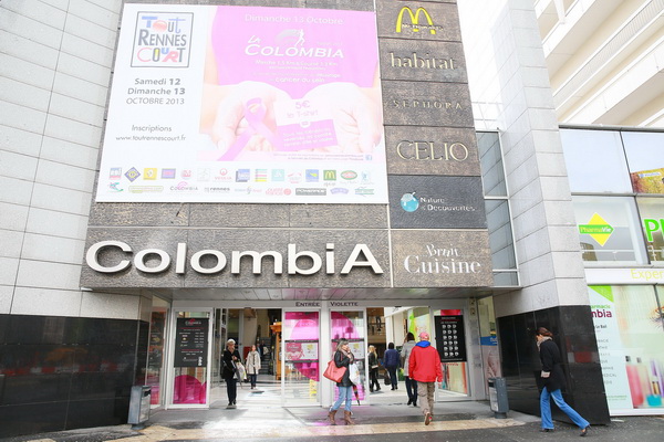 Centre Commercial Le Colombia, Place du Colombier à Rennes : boutiques ...