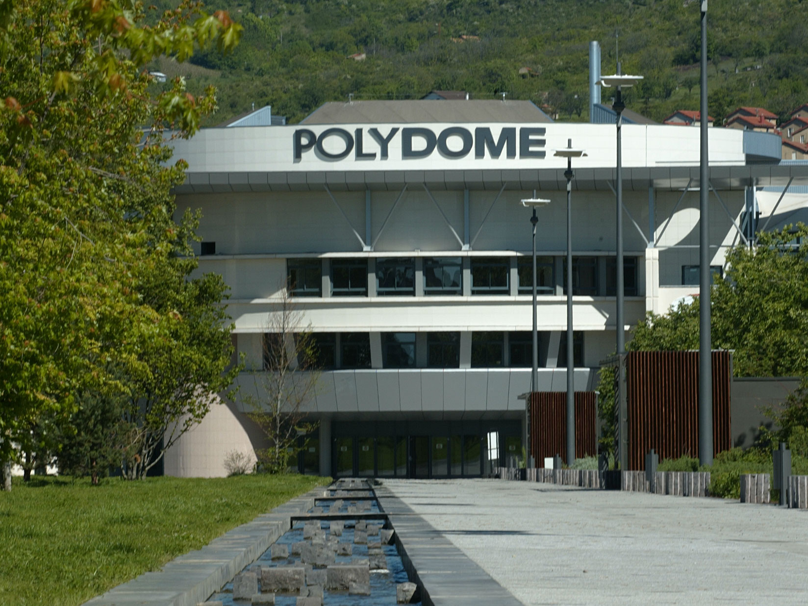 Le Polydome, centre de congrès et d'expositions, Clermont-Ferrand ...
