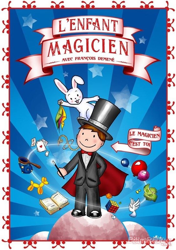 Lenfant Magicien Francois Demené Spectacle De Magie Pour Enfants