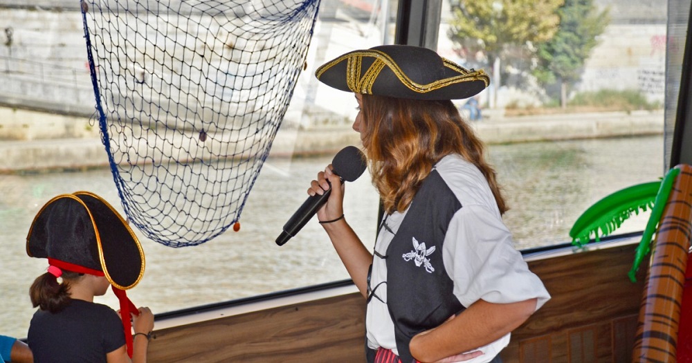 Croisière Moussaillon des enfants - Bateaux Lyonnais - Citizenkid