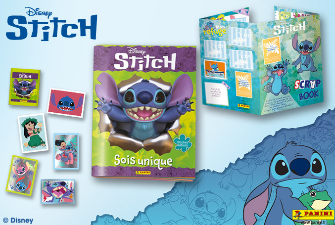 Tentez de gagner des albums et des stickers PANINI, Stitch - Citizenkid