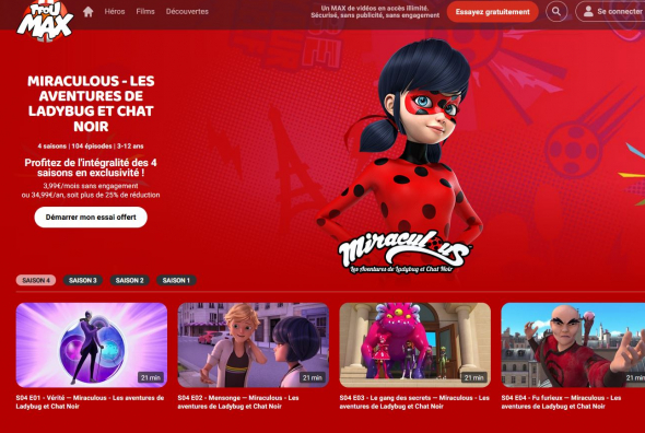 TFOU MAX : des contenus SVOD de qualité pour les enfants - Citizenkid