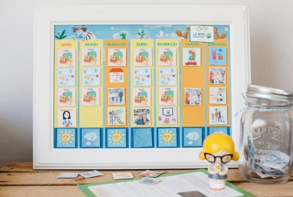 Confinement : des semainiers pour aider les enfants à s'organiser ...