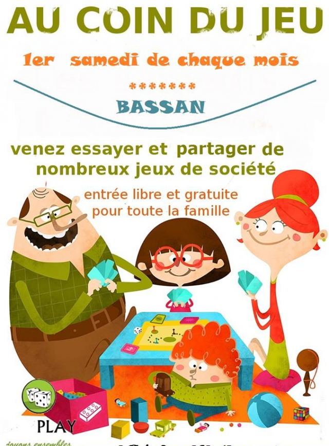 Au coin du jeu : journée jeux de société gratuite pour les familles à ...