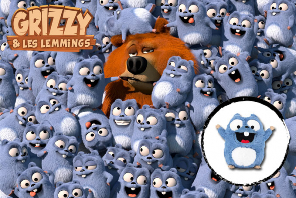 Gagnez une peluche de la série animée "Grizzy et les Lemmings" - Citizenkid
