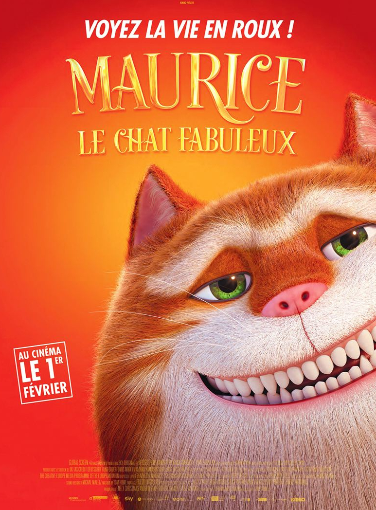 Maurice le chat fabuleux : film d'animation pour enfants - Citizenkid