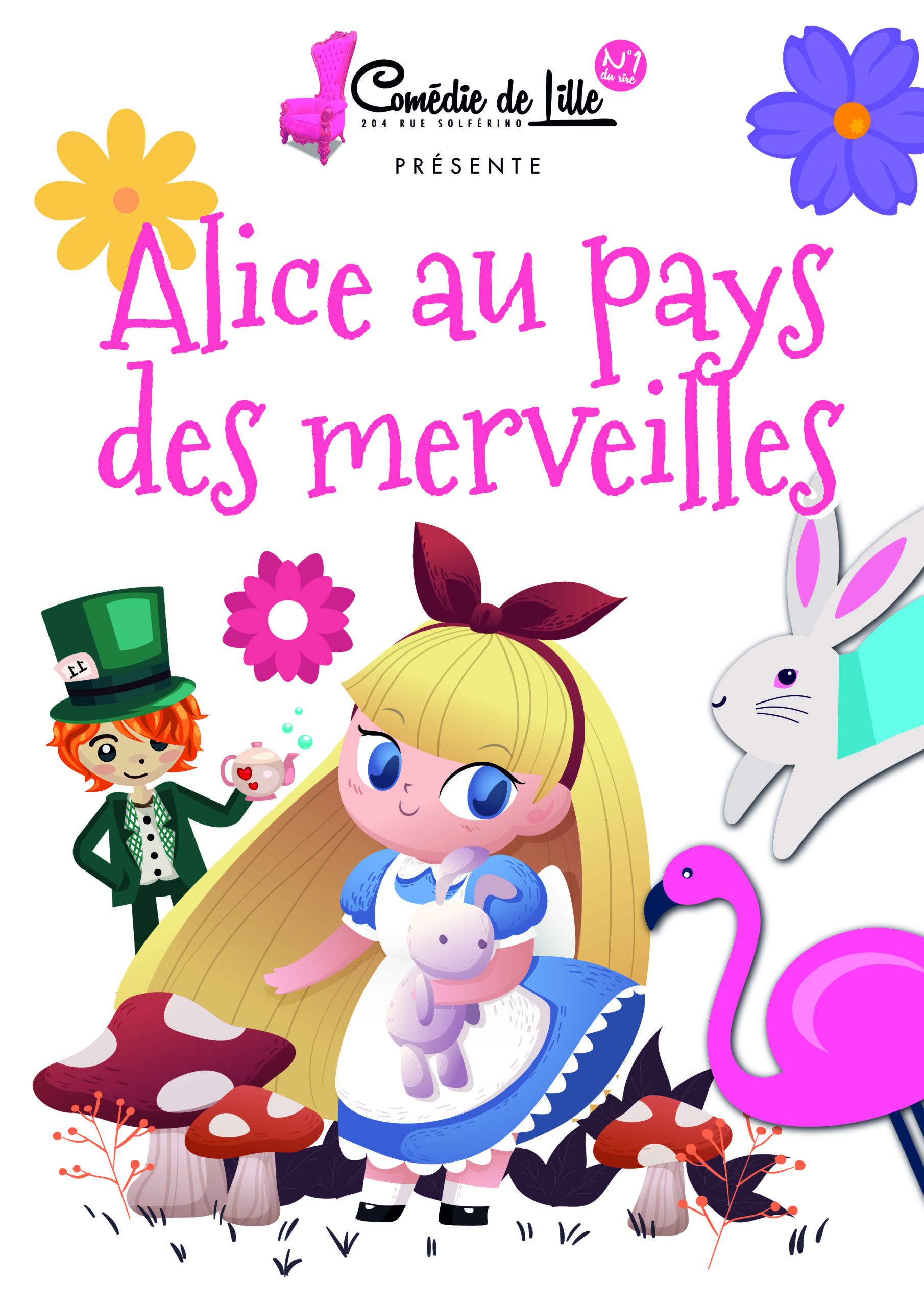 Alice au Pays des Merveilles - Comédie de Lille : spectacle enfant ...