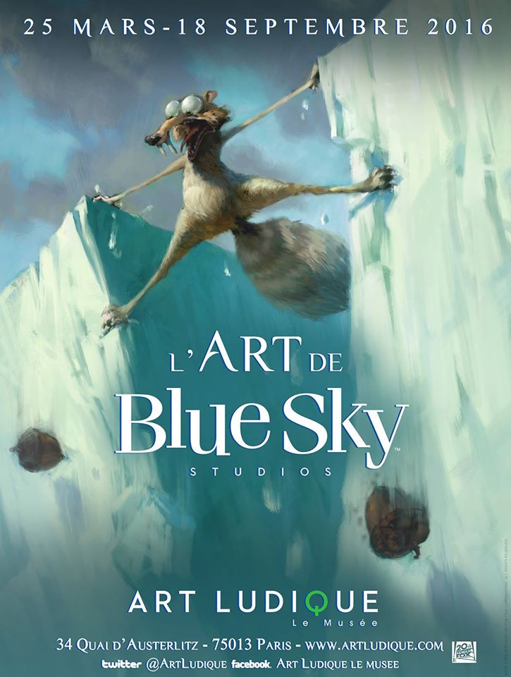 Expo L'Art de Blue Sky Studios au Musée Art Ludique de Paris : création ...